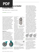 Understanding Axial Thrust in Pumps | PDF | Pump | Dynamics (Mechanics)