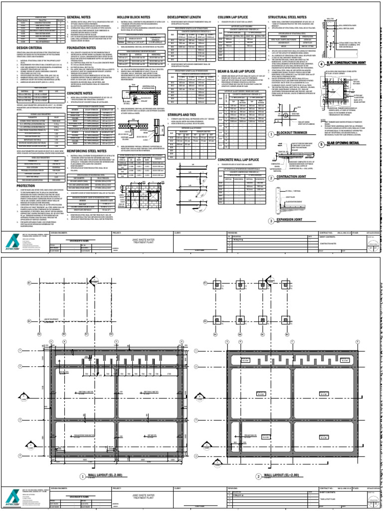 Structural Drawings | PDF | Structural Steel | Concrete