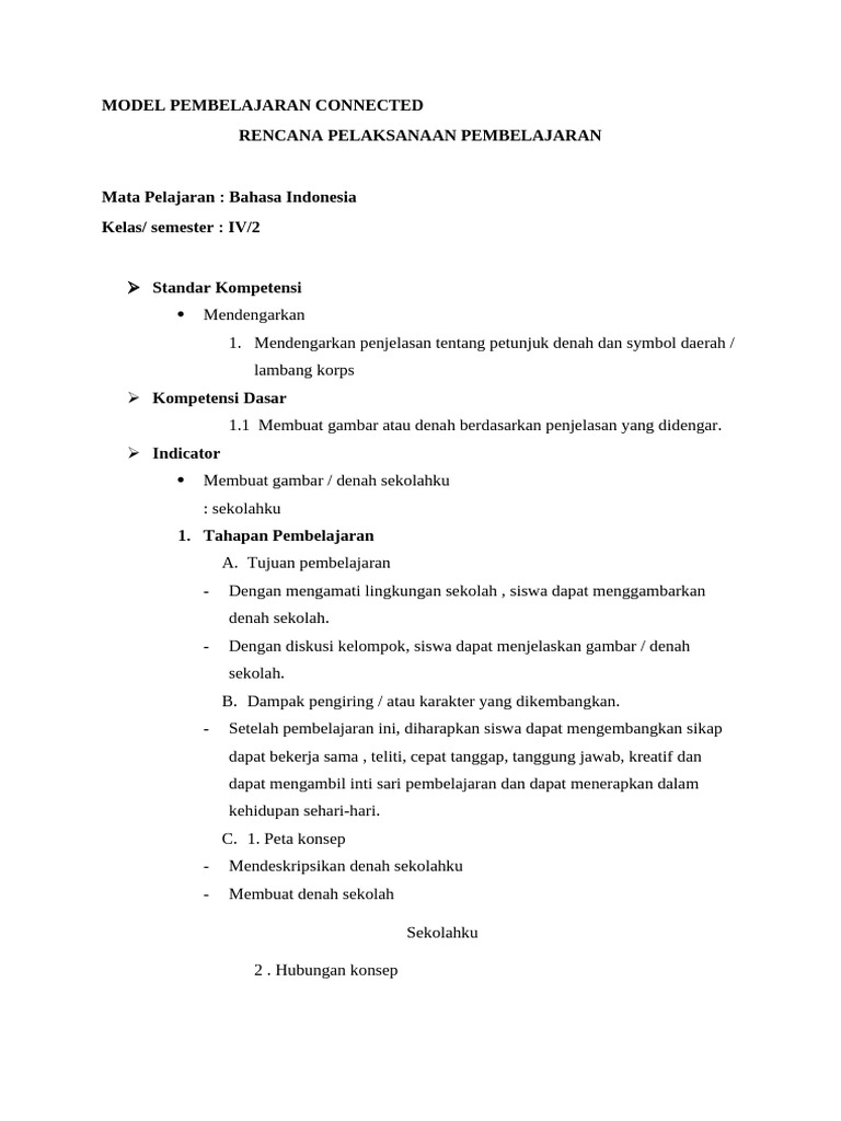 Model Pembelajaran Connected | PDF