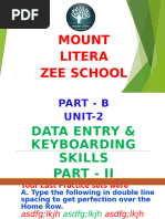 Beginner Typing Lesson 1 - LEARN TYPING | PDF | Computer Keyboard ...