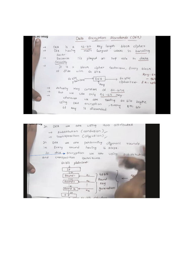 3-DeS With S Box and P Box Explanation | PDF | Permutation | Theoretical Computer Science