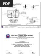 DPWH Construction of Multi Purpose Building | PDF