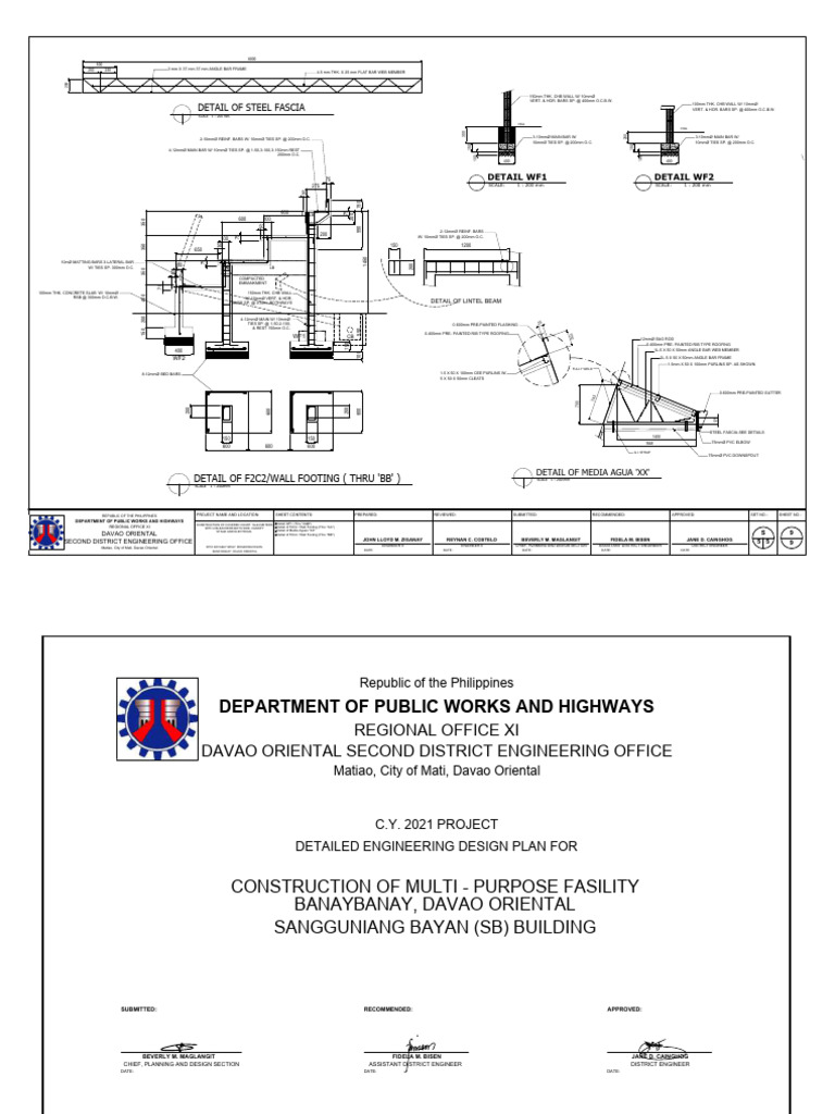 Concrete Gutter Detail Ded and High Pressure Laminated Board | PDF ...