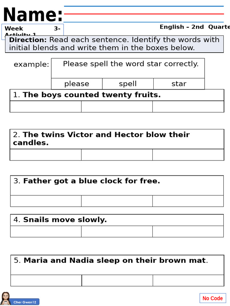 English3 Worksheets q2 w3 | PDF | Language Arts & Discipline | Foreign ...