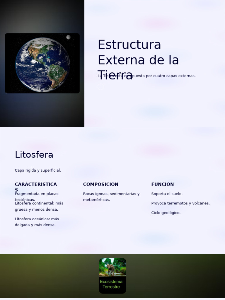 Estructura Externa de La Tierra - PPTX 20240927 085754 0000 | PDF ...
