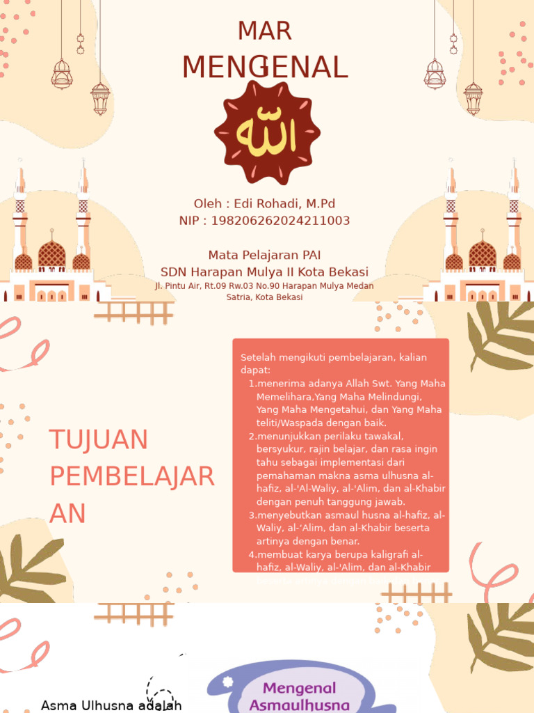 Mapel Pai Kelas 2 Bab.2 | PDF