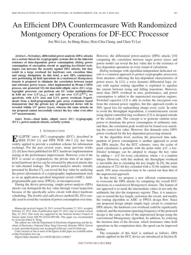 Lee 2012 | PDF | Applied Mathematics | Computer Science