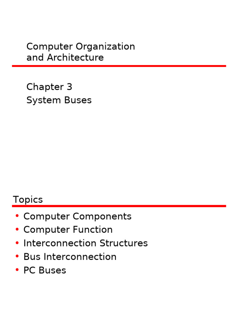 Bus Operations | PDF | Input/Output | Computer Data Storage