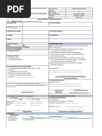 Travel Order Form Template | PDF | Finance & Money Management
