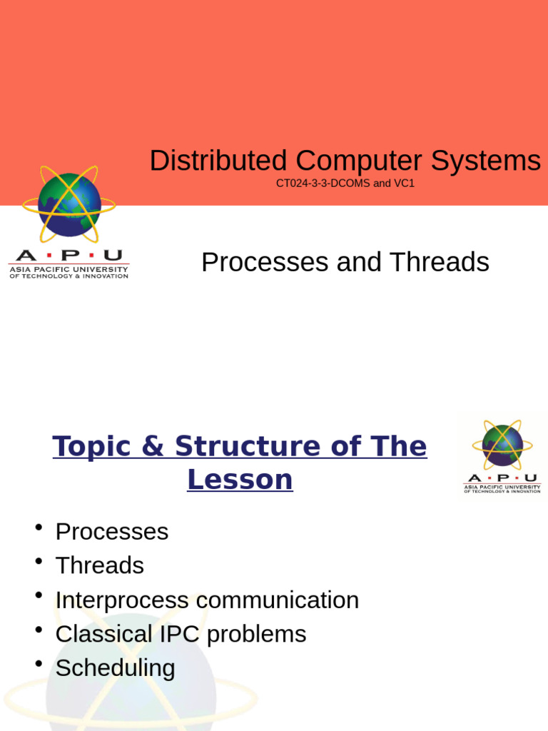 Understanding Processes and Threads | PDF | Process (Computing ...