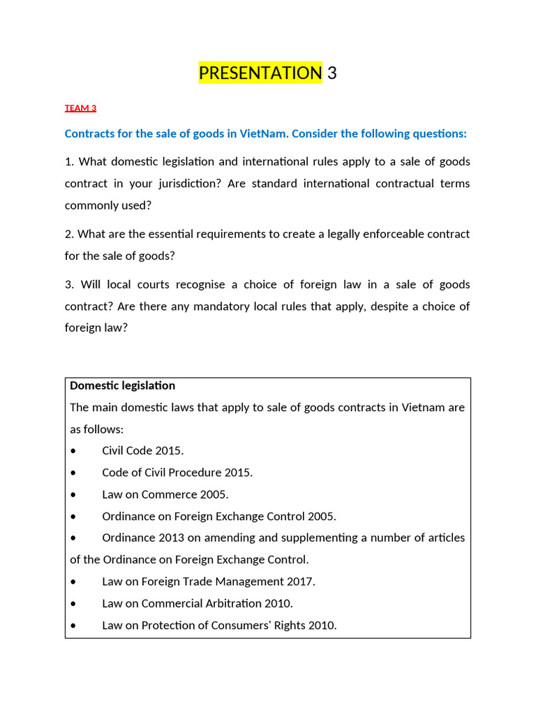 PRESENTATION 3 | PDF | Arbitration | Jurisdiction