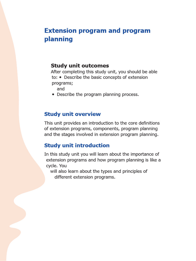 IM For Extn. Program Planning | PDF | Cognition