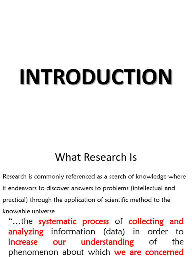 Understanding Research: Key Concepts and Steps | PDF | Hypothesis ...