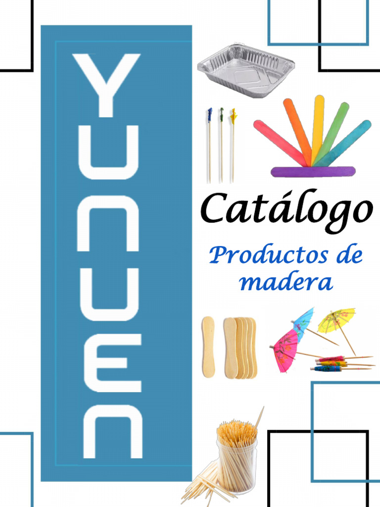 Catálogo Productos de Madera | PDF | Hogar, jardinería y bricolaje