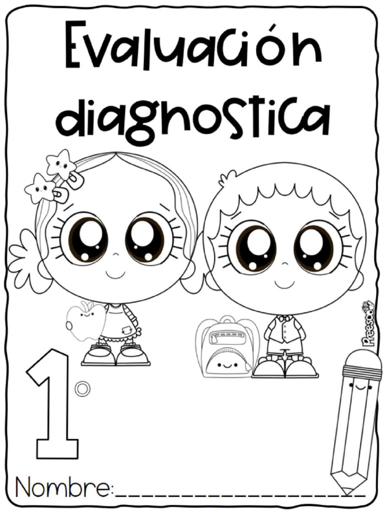 Prueba Diagnostica 1 Grado Powerpoint | PDF