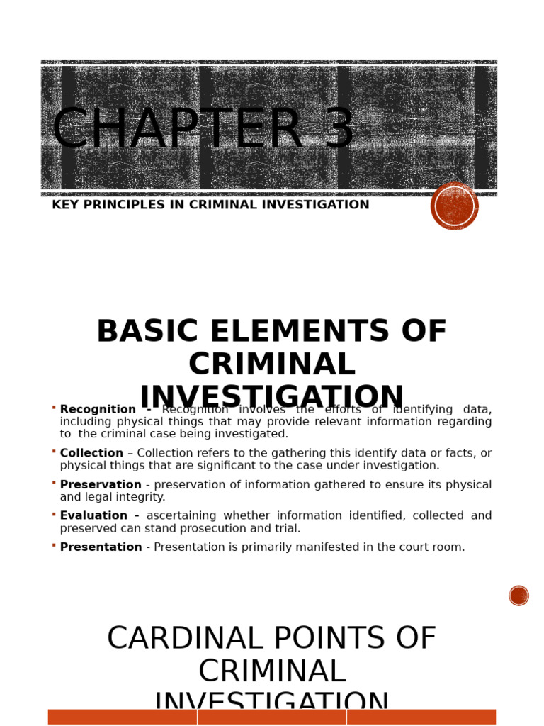 Cdi 1 Chapter 3 | PDF | Crimes | Crime & Violence
