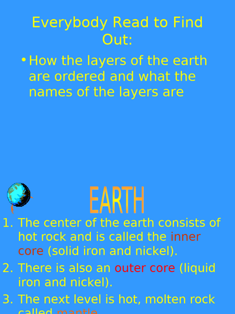 Earth-1 | PDF | Plate Tectonics | Rock (Geology)