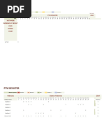 2024 Staff Leave Planner Template | PDF