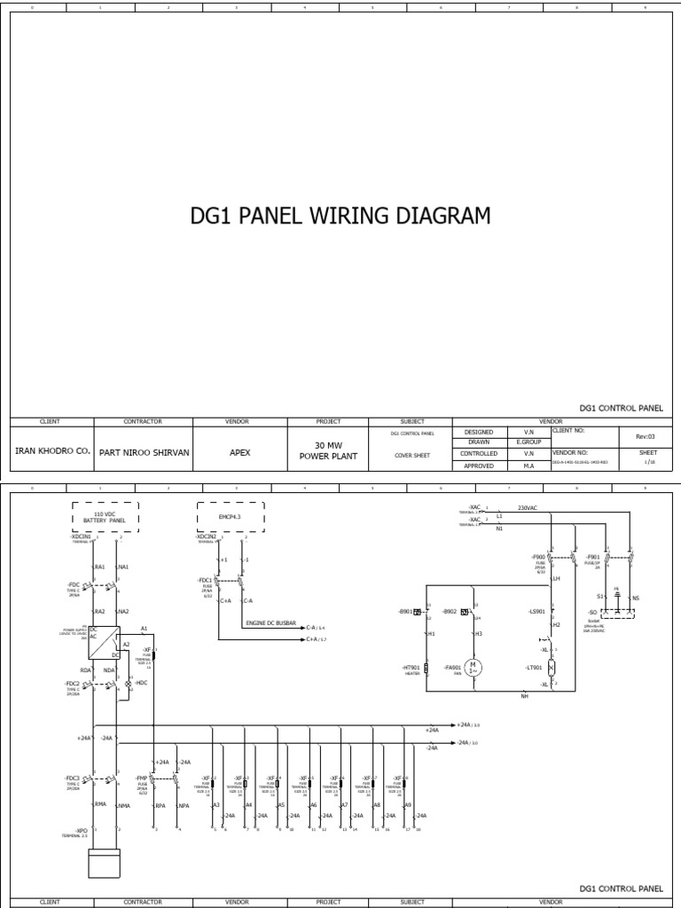 Dg1 Control Panel | PDF | Electronic Engineering | Electrical Equipment