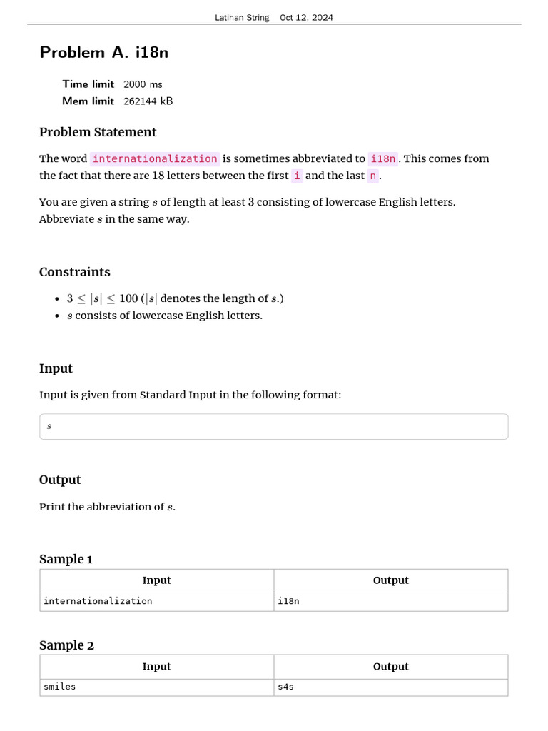 Latihan String | PDF | String (Computer Science) | Computer Programming Latihan String | PDF | String (Computer Science) | Computer Programming