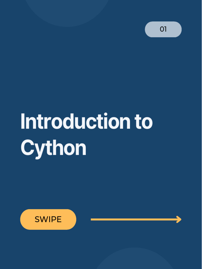 Introduction to Cython | PDF Introduction to Cython | PDF