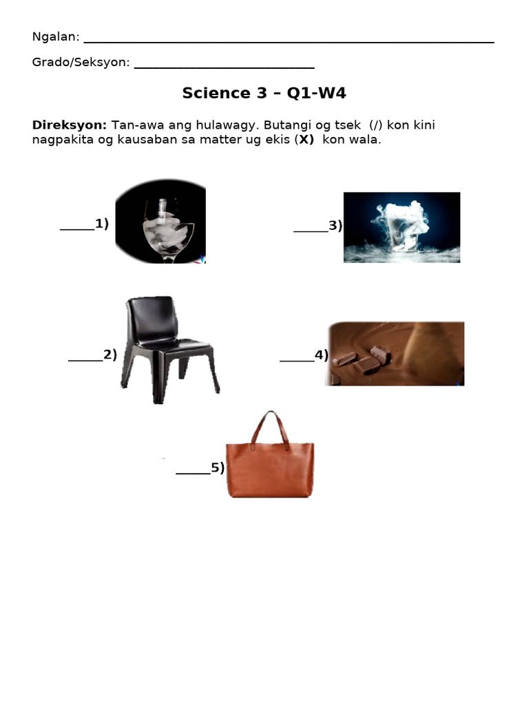 Science 3 - Q1-W4 | PDF