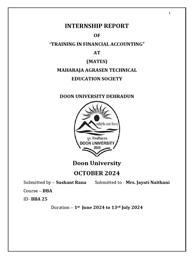 Training in Financial Accounting (SR2) | PDF | Financial Statement | Accounting