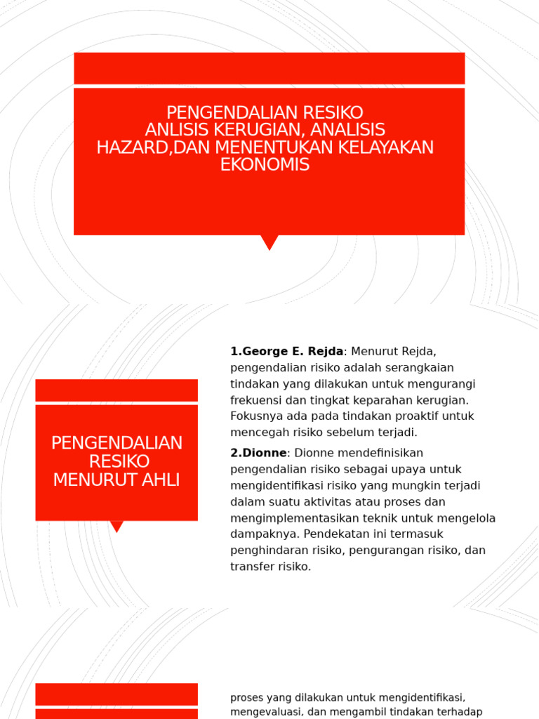 Pengendalian Resiko | PDF