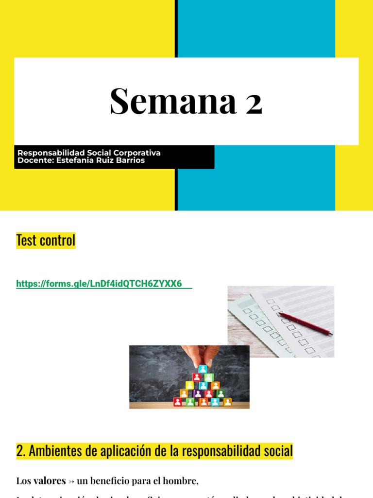Semana 2-RSC | PDF | Responsabilidad social corporativa | Business