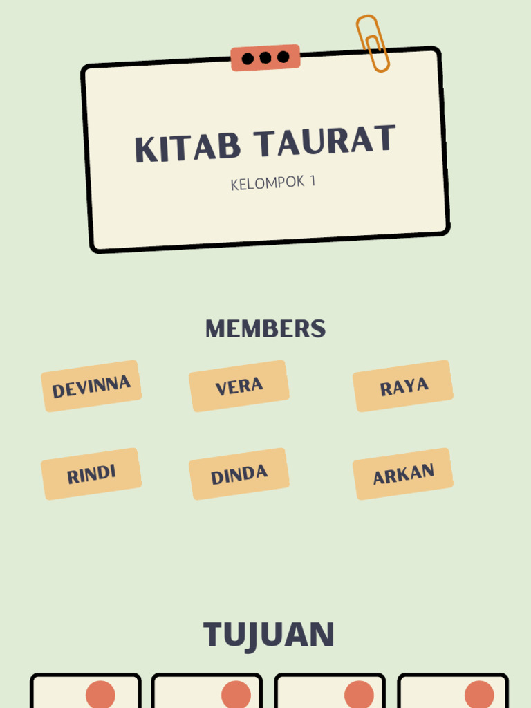 Vava - Kitab Taurat | PDF