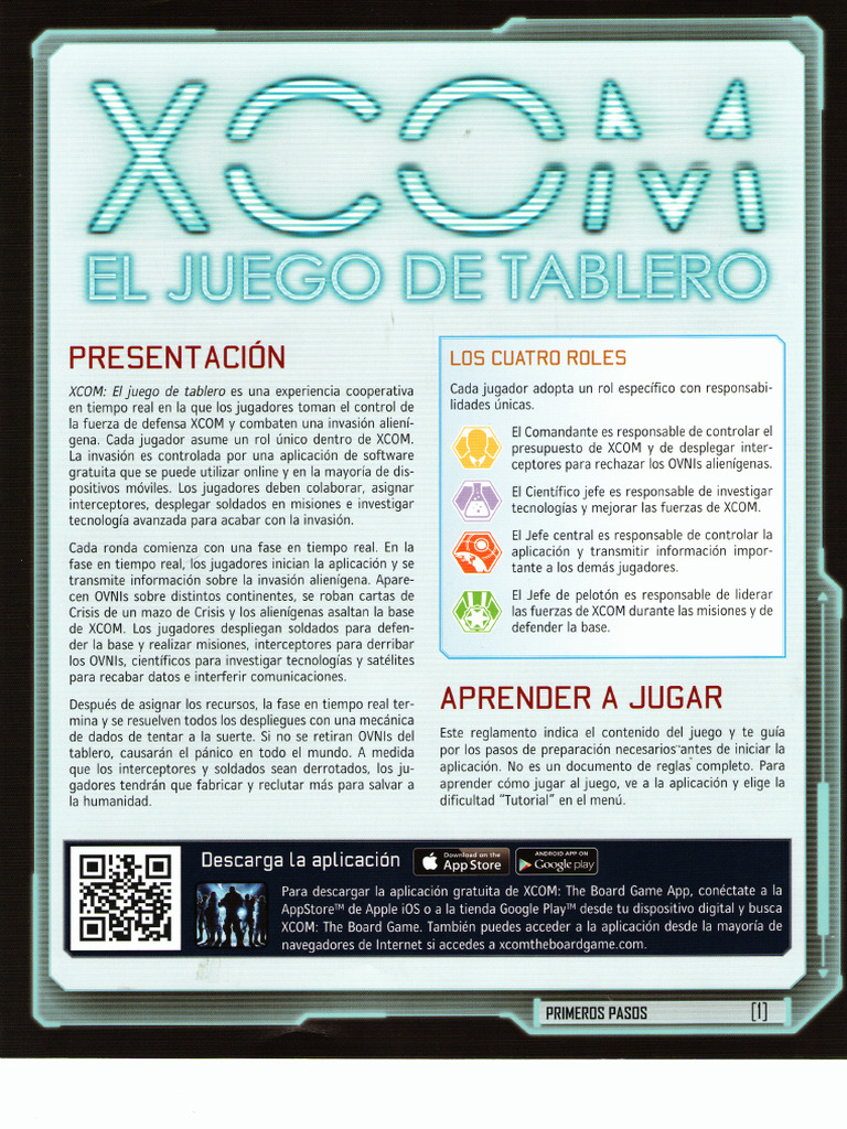Xcom - Manual Basico (Scan) (Es) | PDF