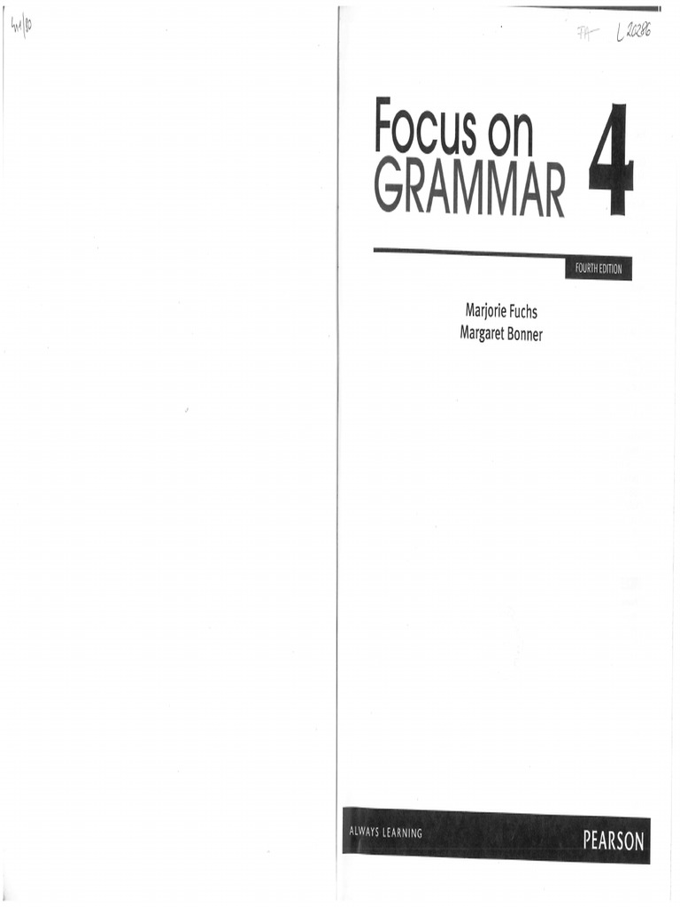 Focus On Grammar 4 | PDF