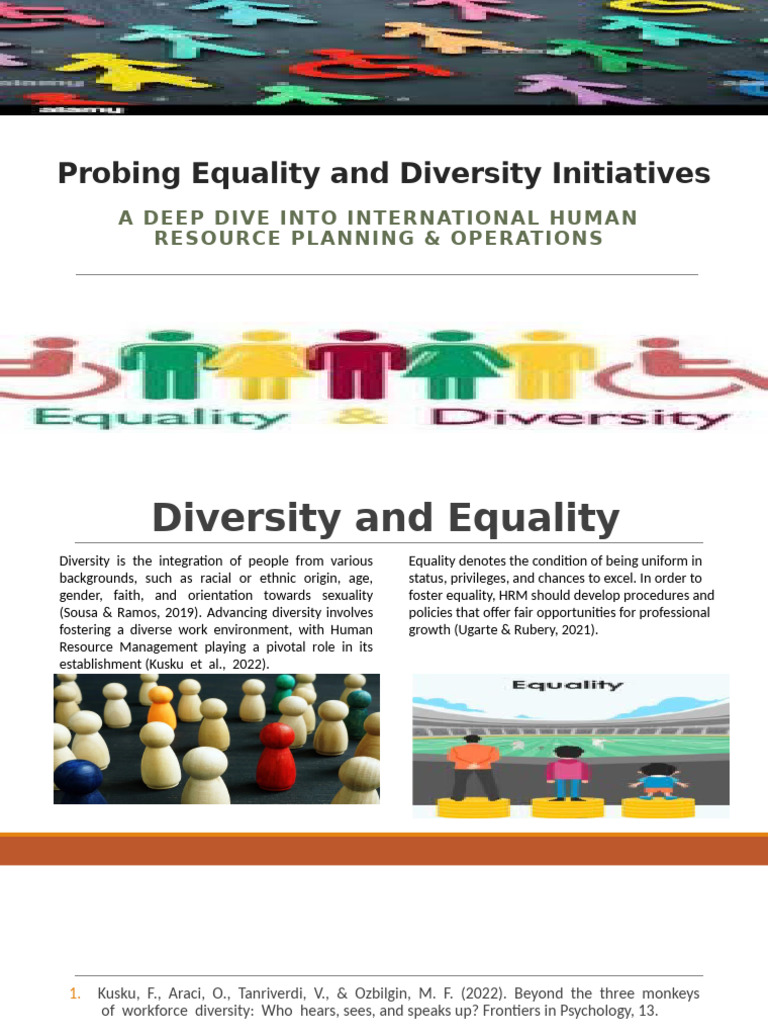Probing Equality and Diversity Initiatives | PDF | Social Science