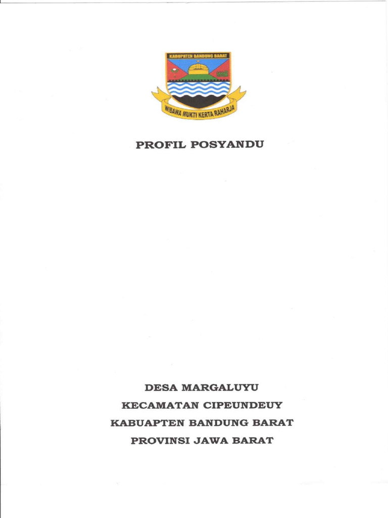 Profil Posyandu | PDF