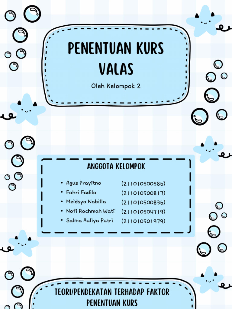 Kelompol 2 - Penentuan Kurs Valas | PDF | Home & Garden