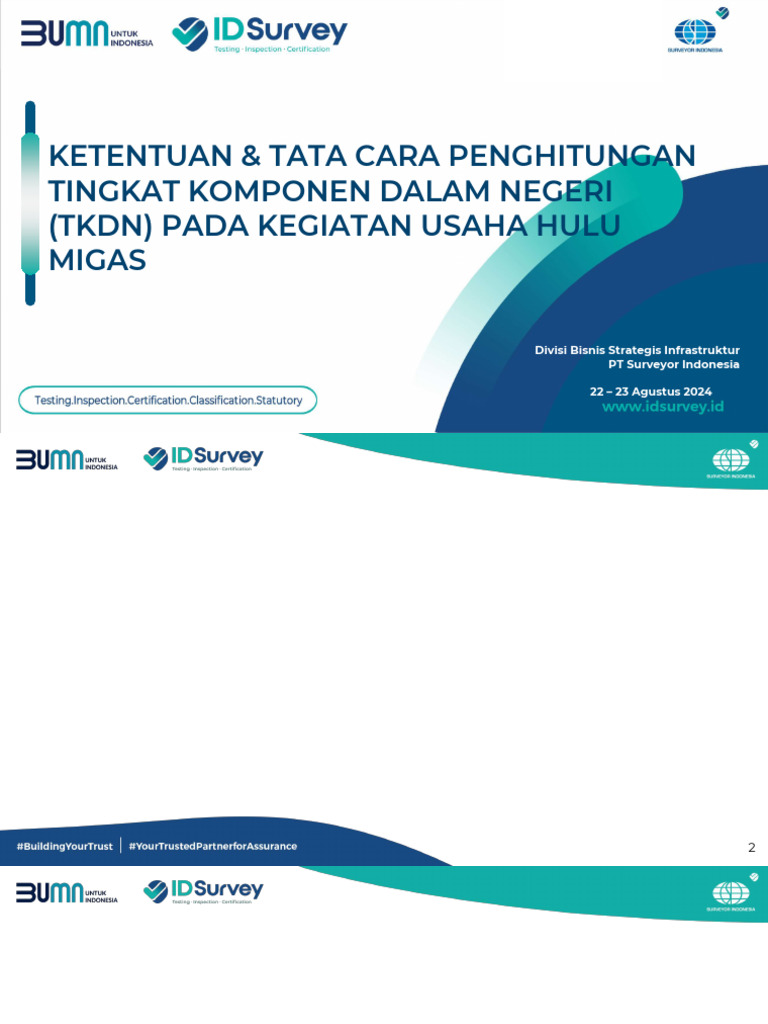 Materi Training TKDN | PDF