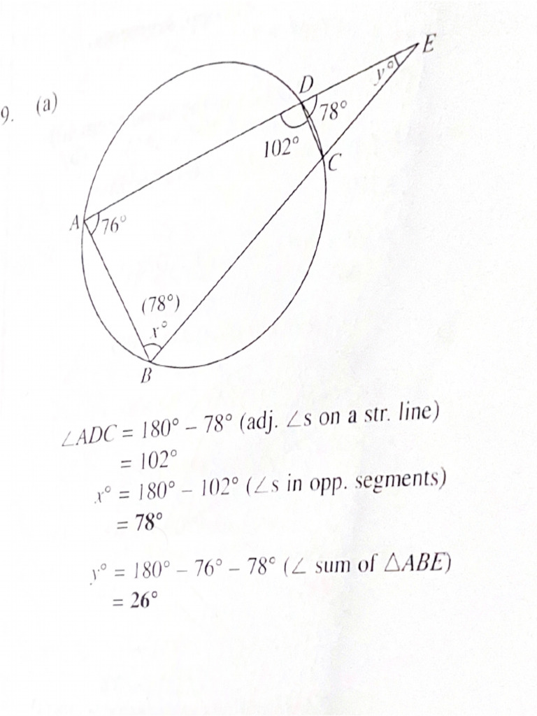 23.3. Circle Practice Ans | PDF