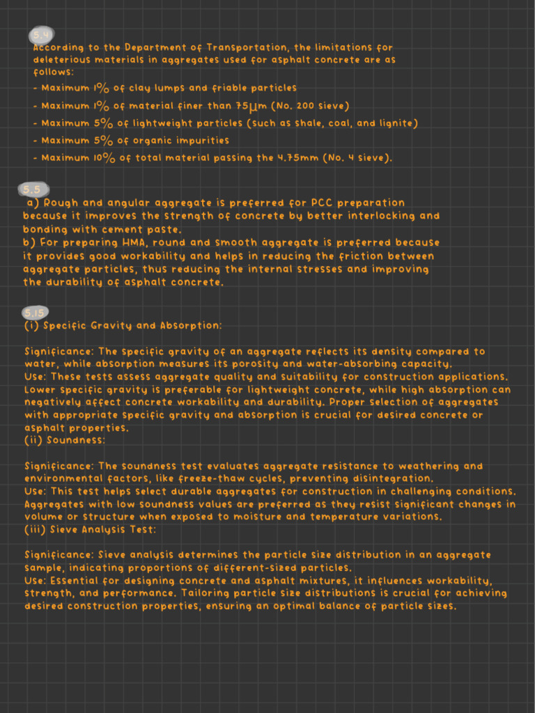 Agg hw 1 | PDF | Concrete | Construction Aggregate