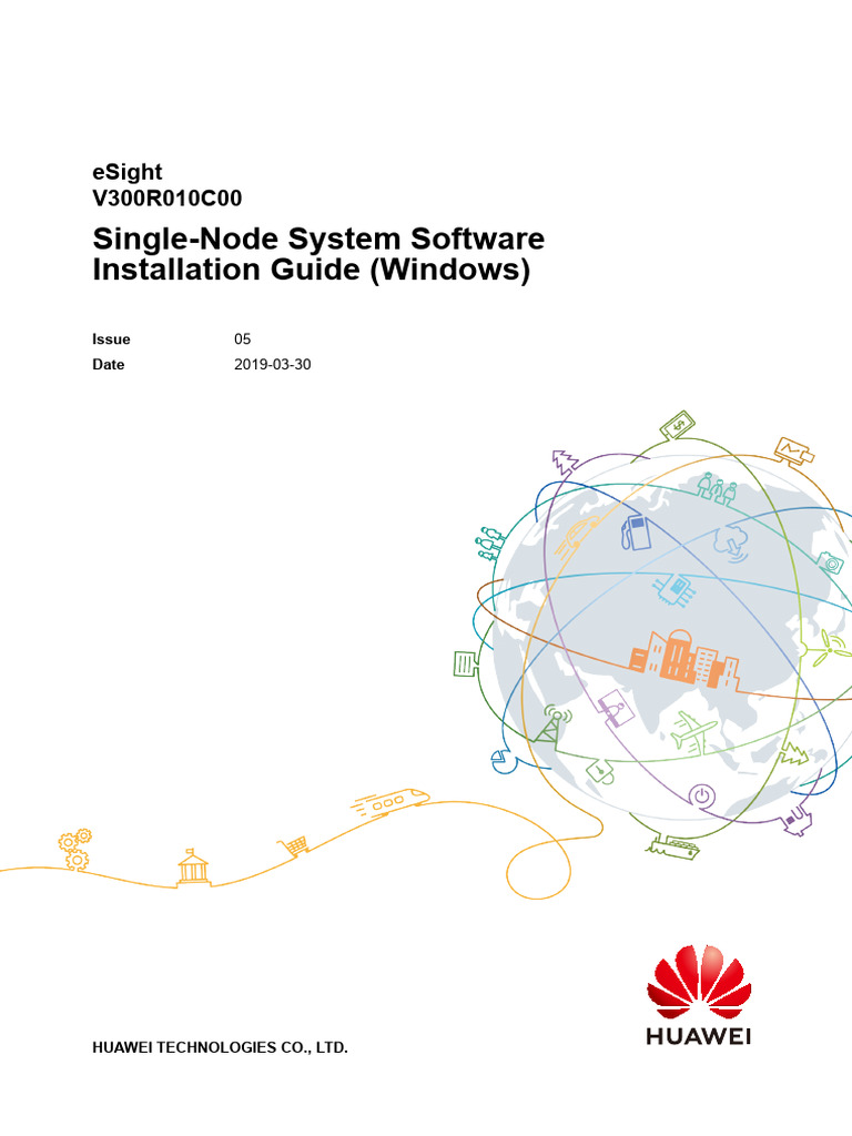 Esight V300R010C00 Single-Node System Software Installation Guide (Windows) 05 | PDF | Proxy ...