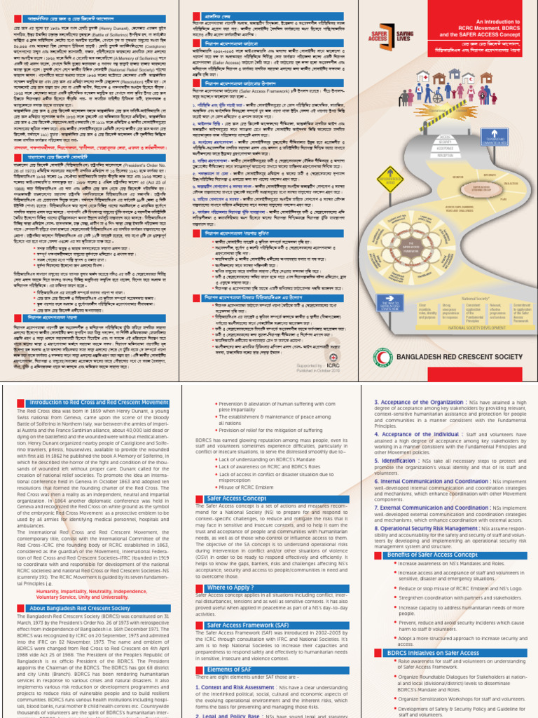 Safer-Access-Brochure | PDF | International Red Cross And Red Crescent ...