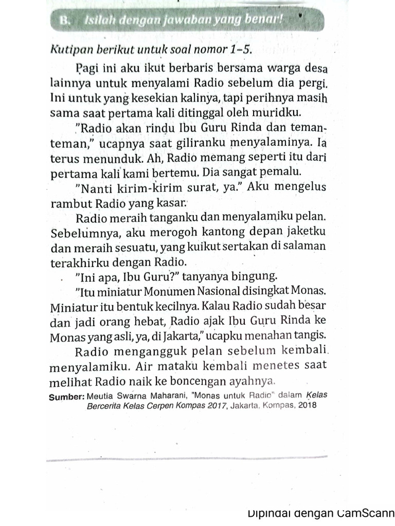 Latihan Soal Cerpen | PDF