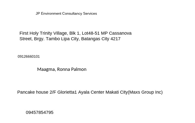 LBC Delivery Slip Template | PDF