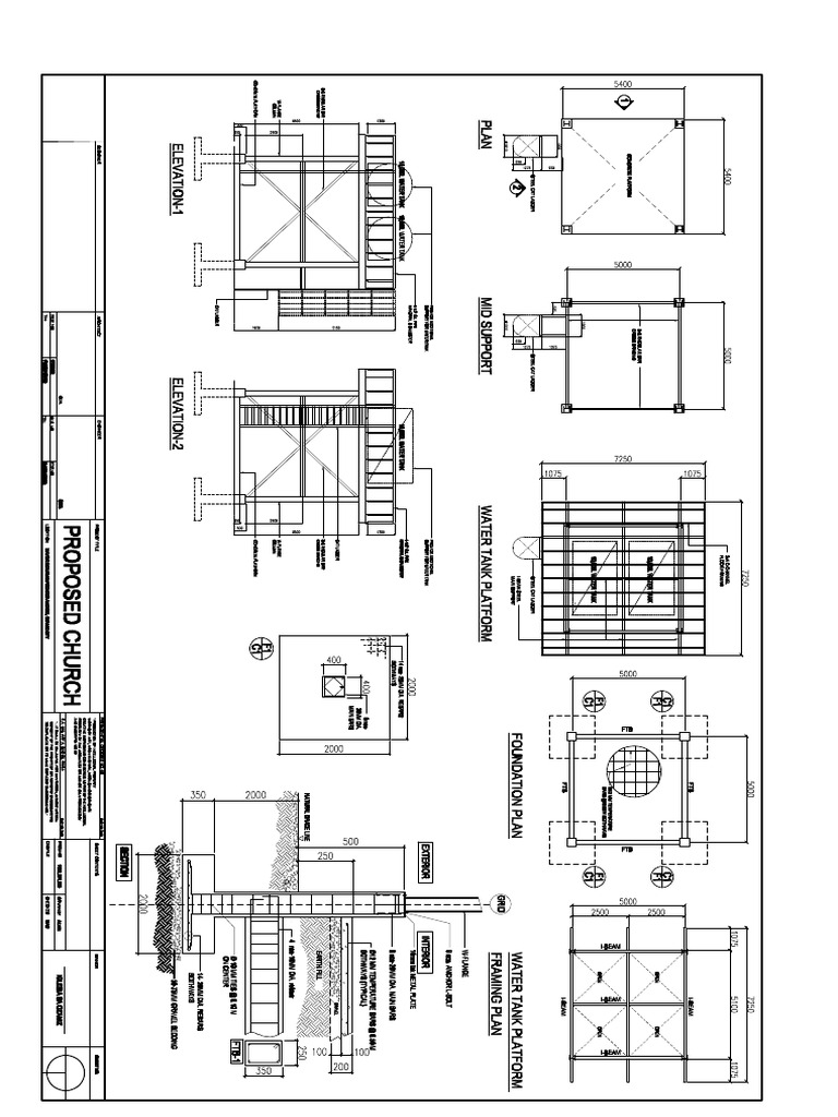 Water Tank Details | PDF