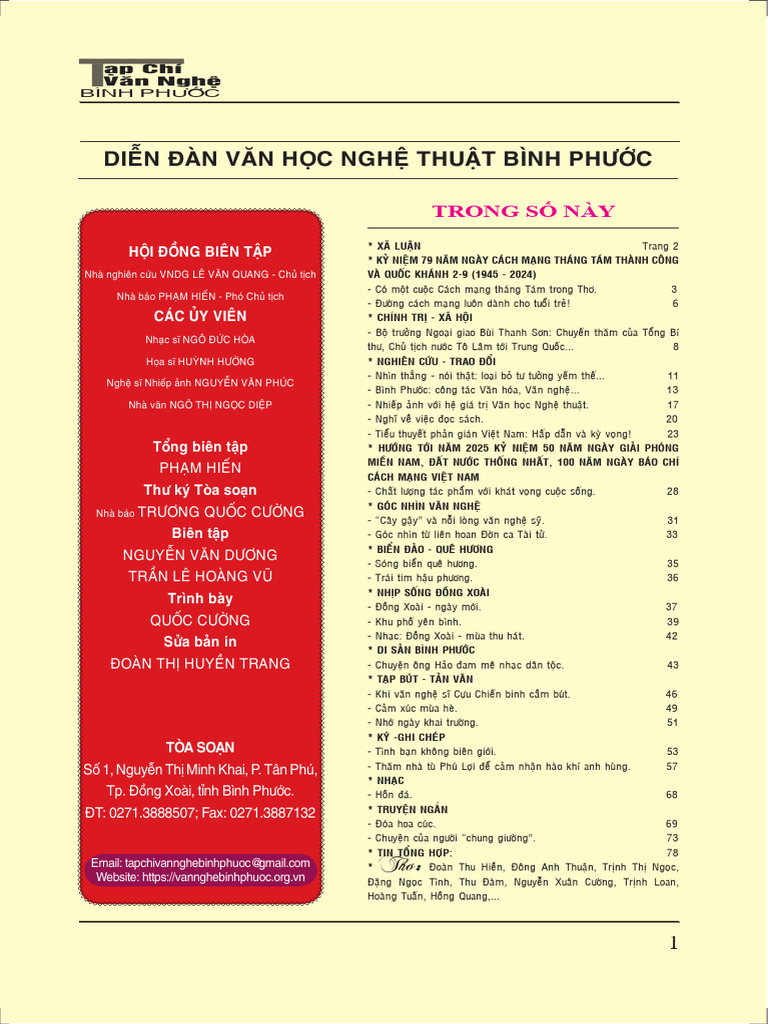 Noi Dung Tap Chi So 88 2024 | PDF