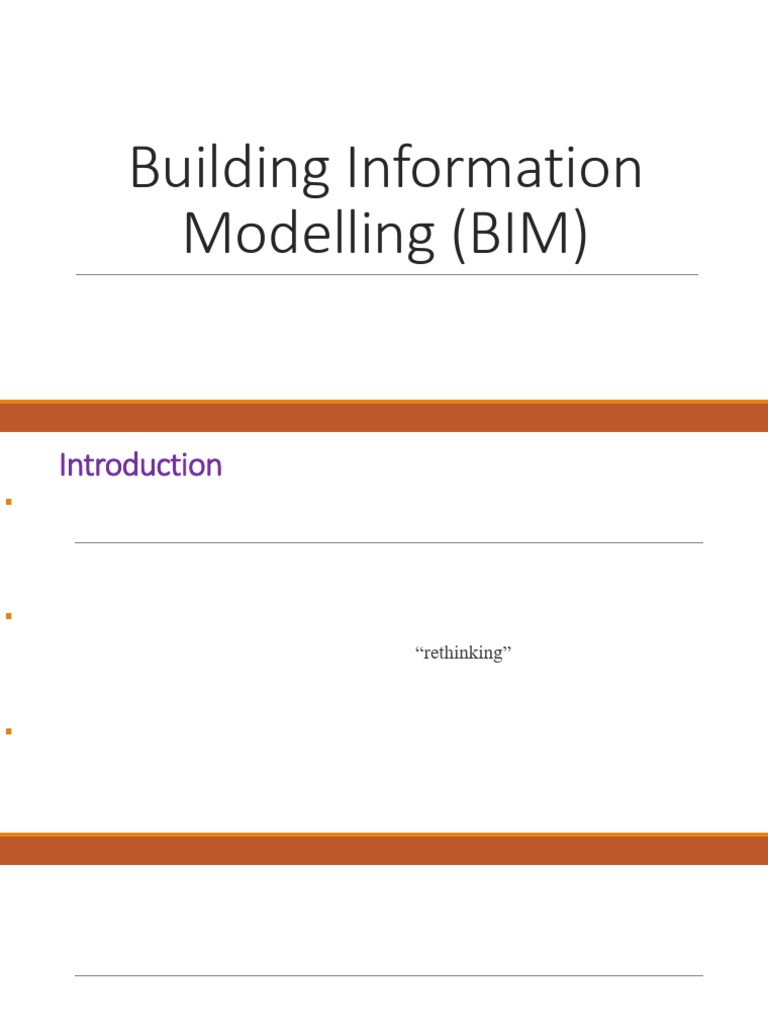BIM | PDF | Building Information Modeling BIM | PDF | Building Information Modeling