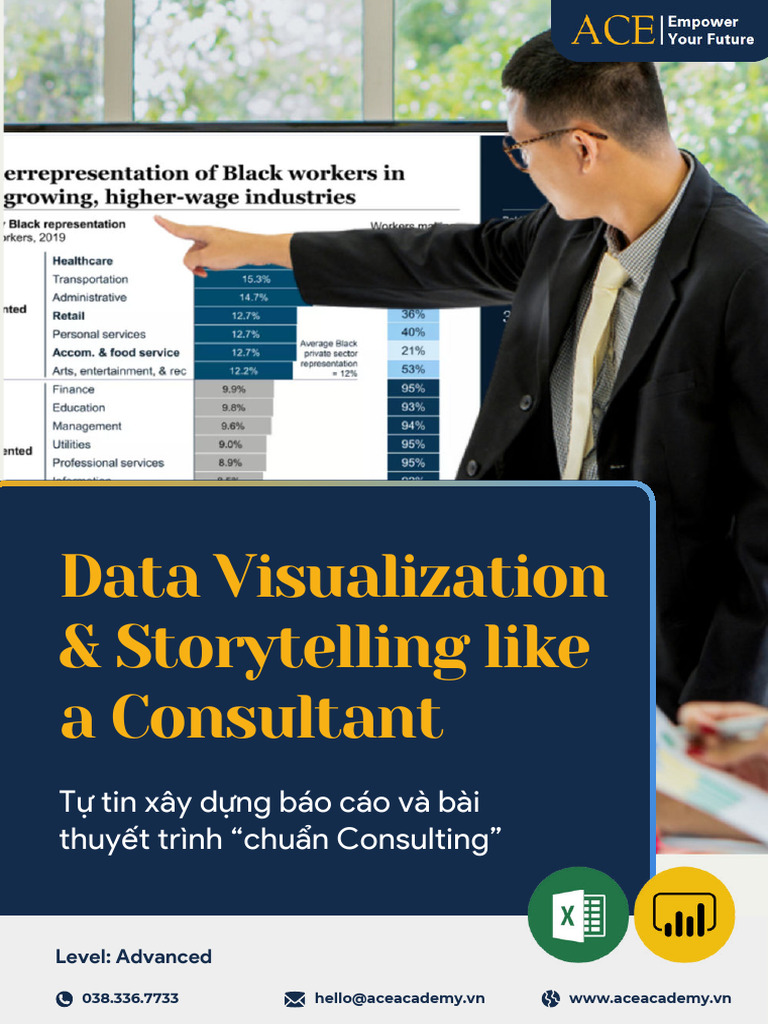 ACE Brochure Data Visualization Storytelling Like A Consultant | PDF