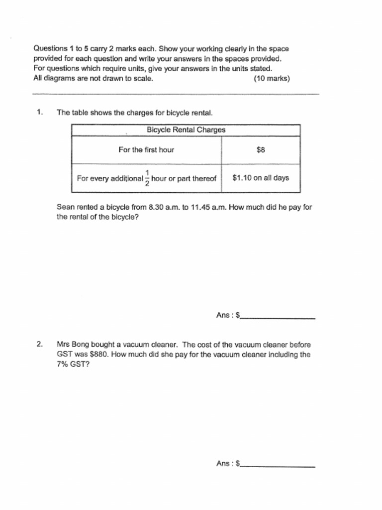 Raffles Math | PDF