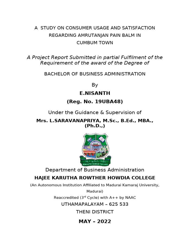 AMRUTANJAN FRONT PAGE | PDF