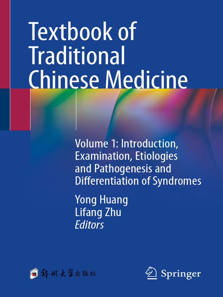 Textbook of Traditional Chinese Medicine | PDF | Traditional Chinese ...
