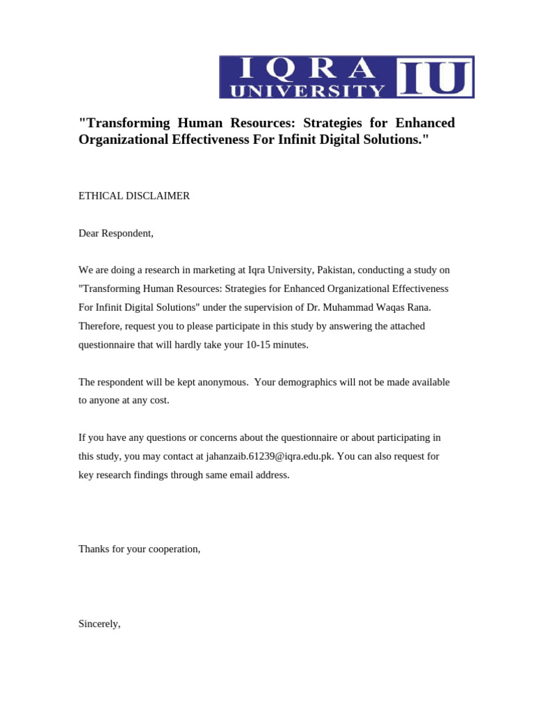 Interview Protocols Questions | PDF | Employee Retention | Leadership